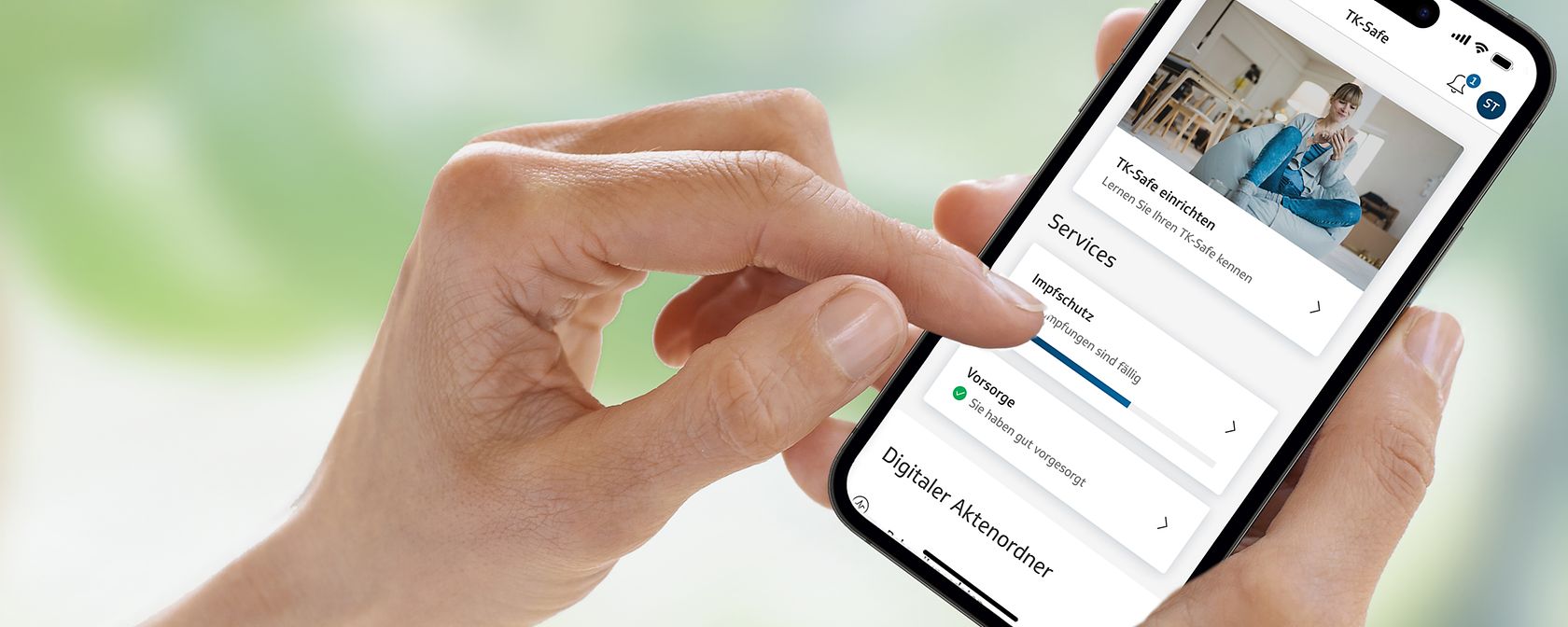 TK-Safe - TK's elec­tronic medical record (ePA) | TK