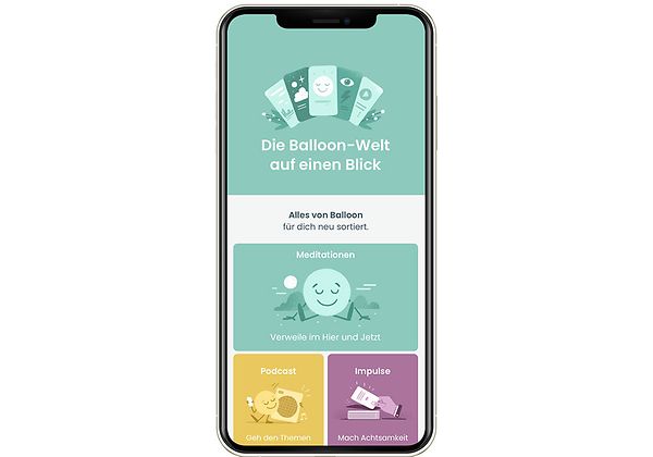 Balloon-App: Stressreduktion durch Achtsamkeit - Die Techniker