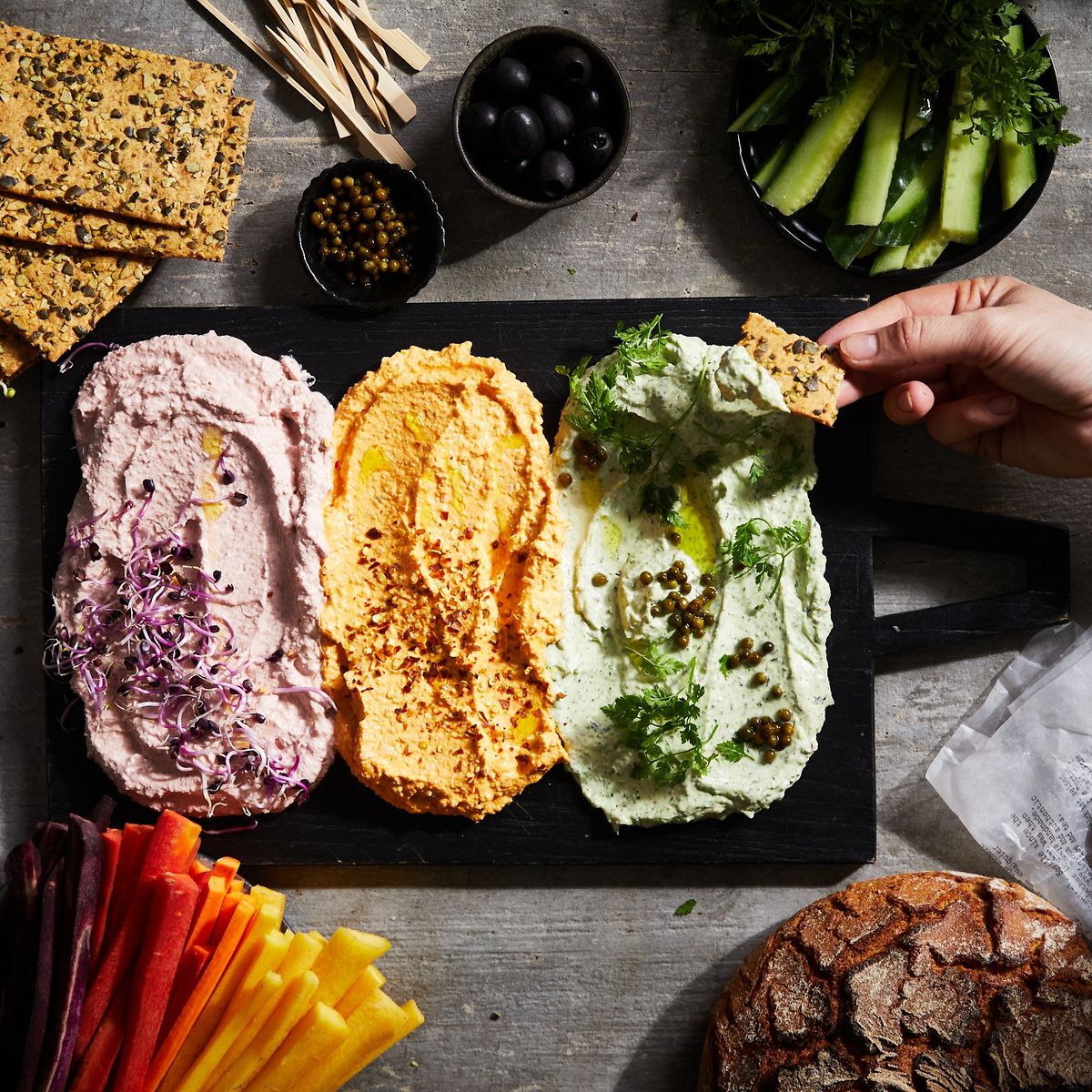 Trendrezept: Whipped Cheese-Board - Die Techniker